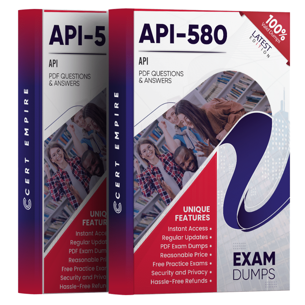 API API-580 Real Exam Questions [May 2026 Update]