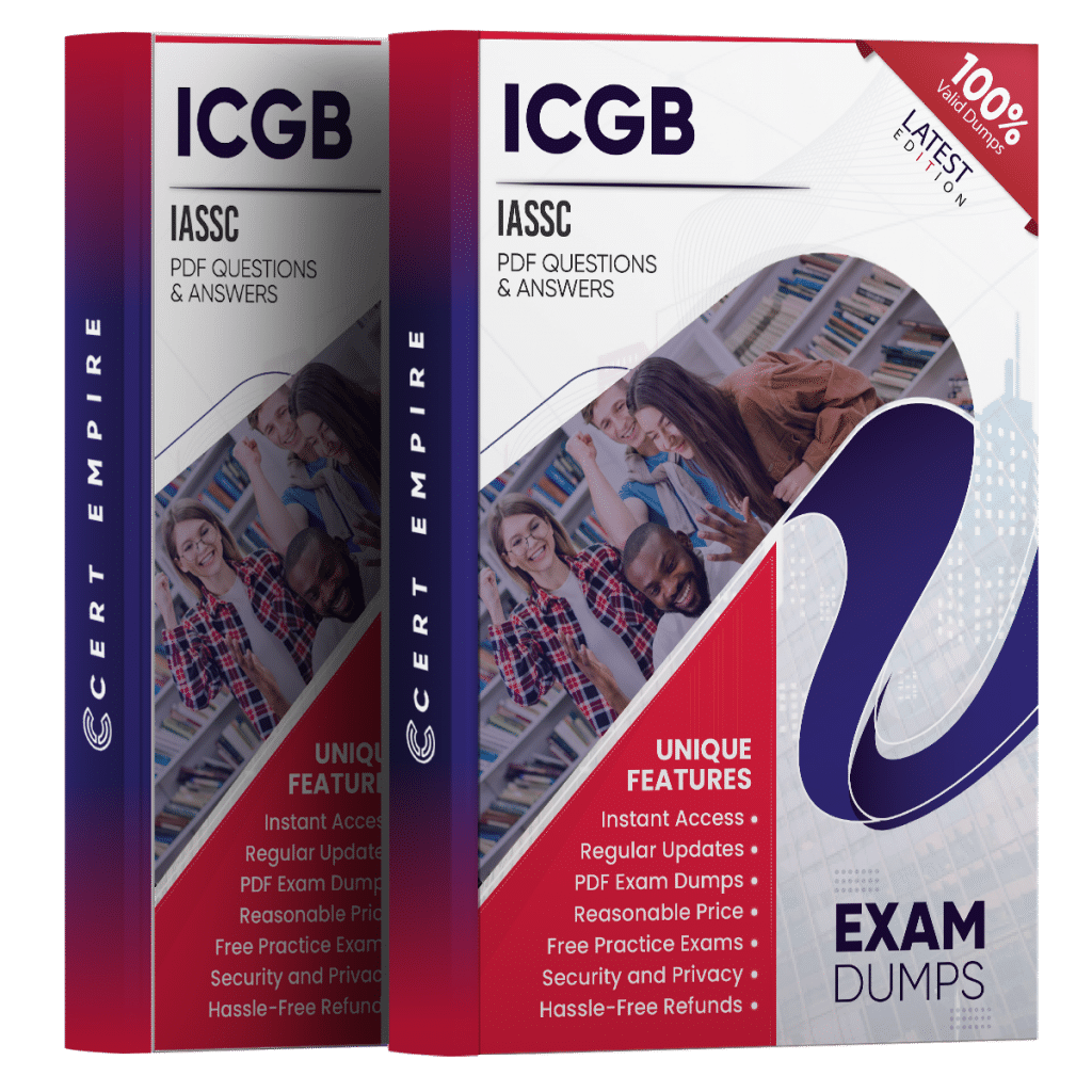 IASSC ICGB Real Exam Questions [May 2026 Update]
