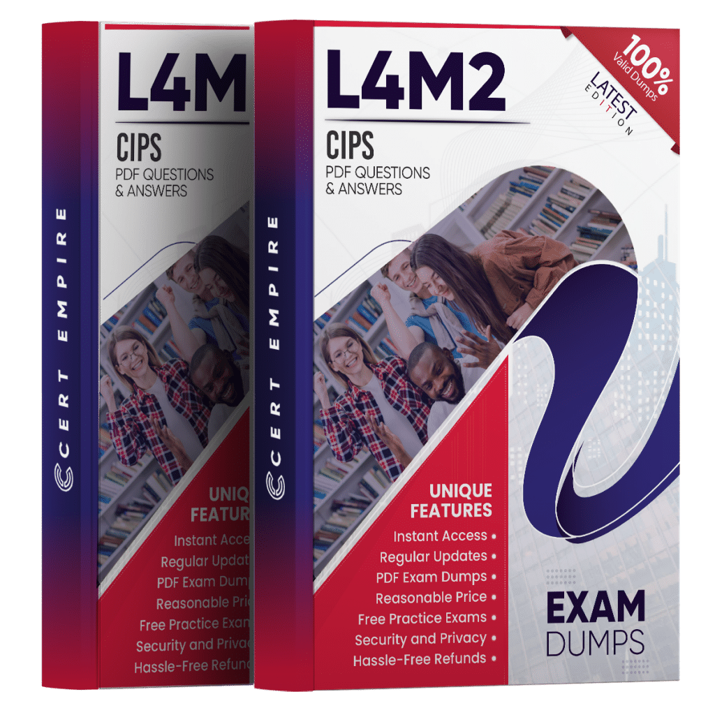 CIPS L4M2 Real Exam Questions [May 2026 Update]