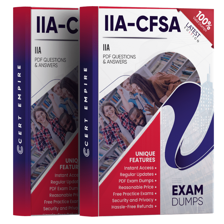 IIA IIA-CFSA Real Exam Questions [Feb 2026 Update]