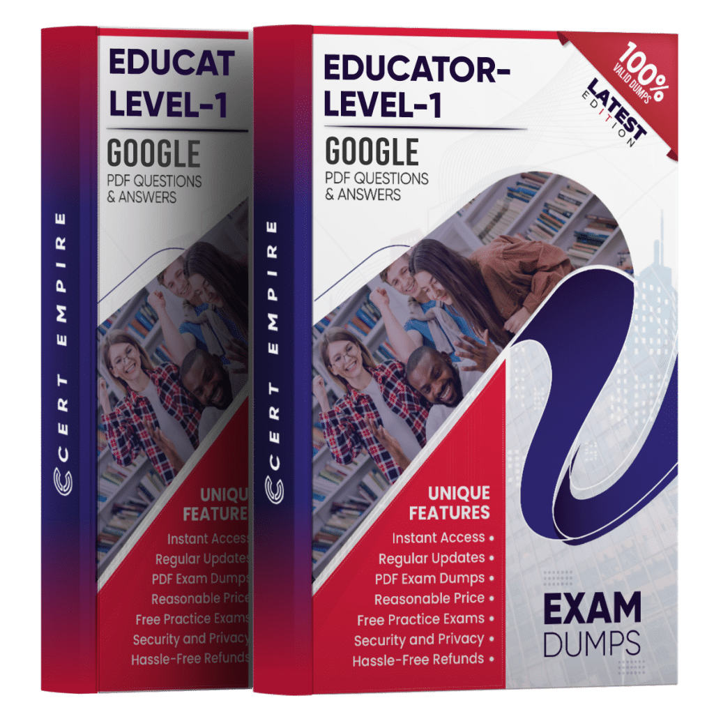 Google Educator-Level-1 Real Exam Questions [May 2026 Update]