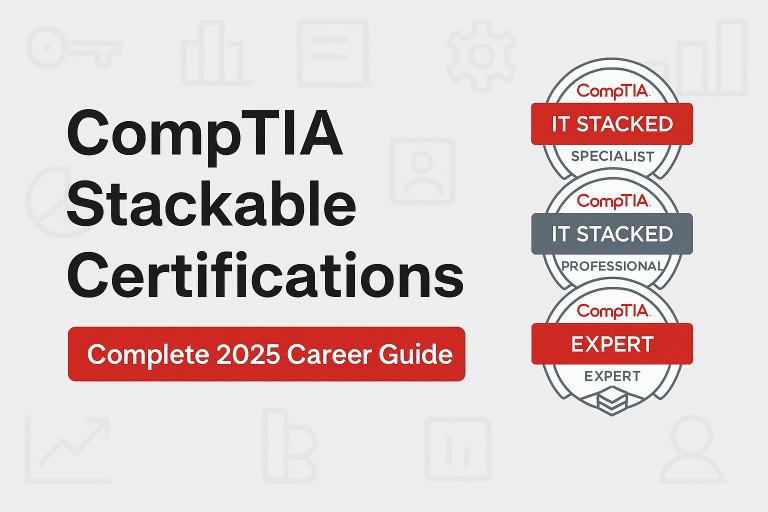 CompTIA Stackable Certifications: Complete 2025 Career Guide