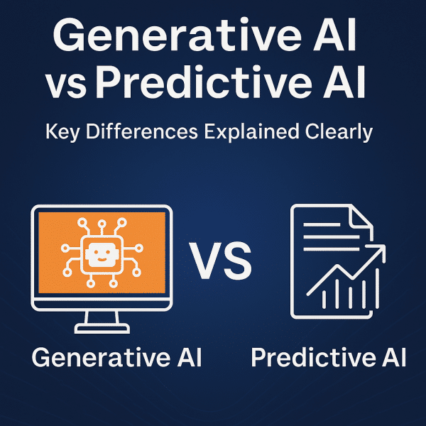 Generative AI vs Predictive AI: Key Differences Explained Clearly