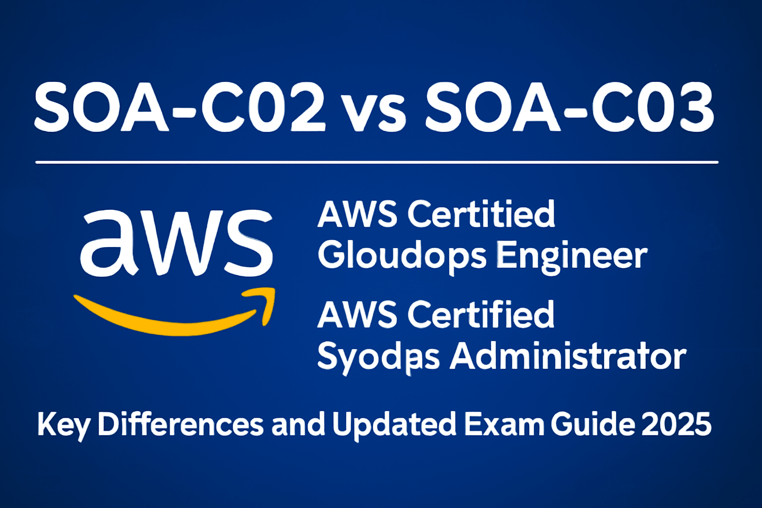 SOA-C02 vs SOA-C03: Key Differences and Updated Exam Guide 2025